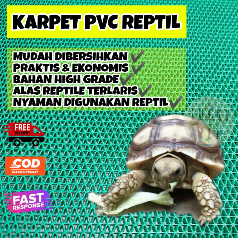 Jual Alas kandang 40 x 60 CM torto kura kura karpet PVC karpet jaring ...