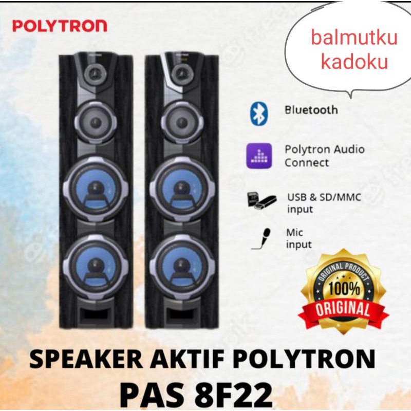 Jual Speaker Polytron Pas 8E22 PAS 8E20 PAS 8F22 PAS 8EF22 BLUETOOTH ...