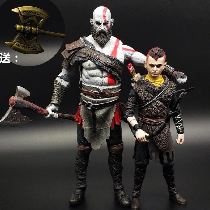 Jual Action Figure God Of War Kratos Atreus | Shopee Indonesia