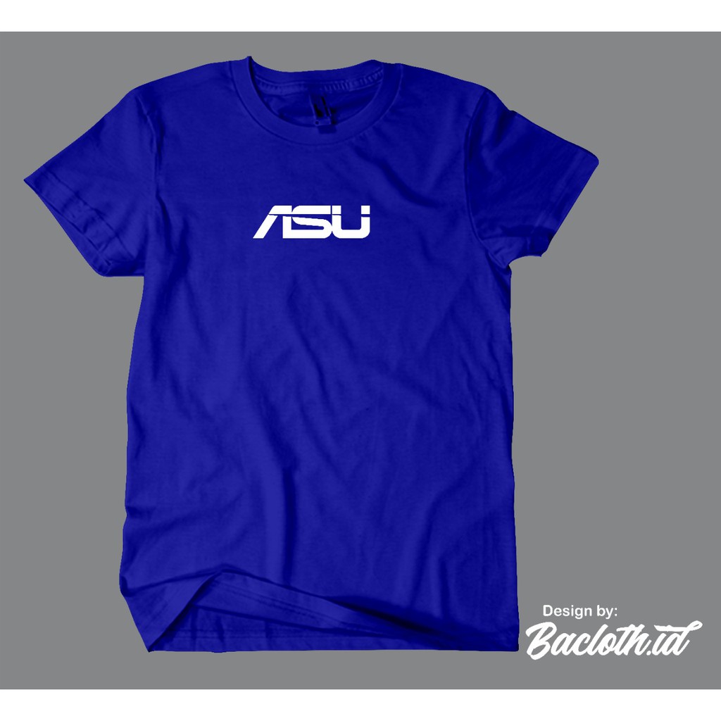 Jual KAOS PLESETAN ASU COTTON COMBED 20S PREMIUM | Shopee Indonesia