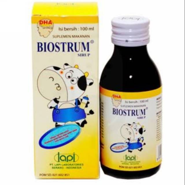 Jual Biostrum sirup 100ml | Shopee Indonesia