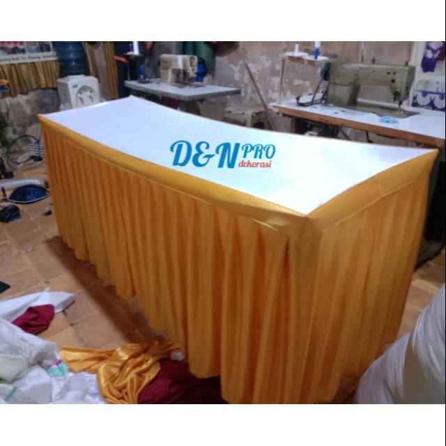 Jual Cover meja ukuran 3m x 90cm x 75cm | Shopee Indonesia
