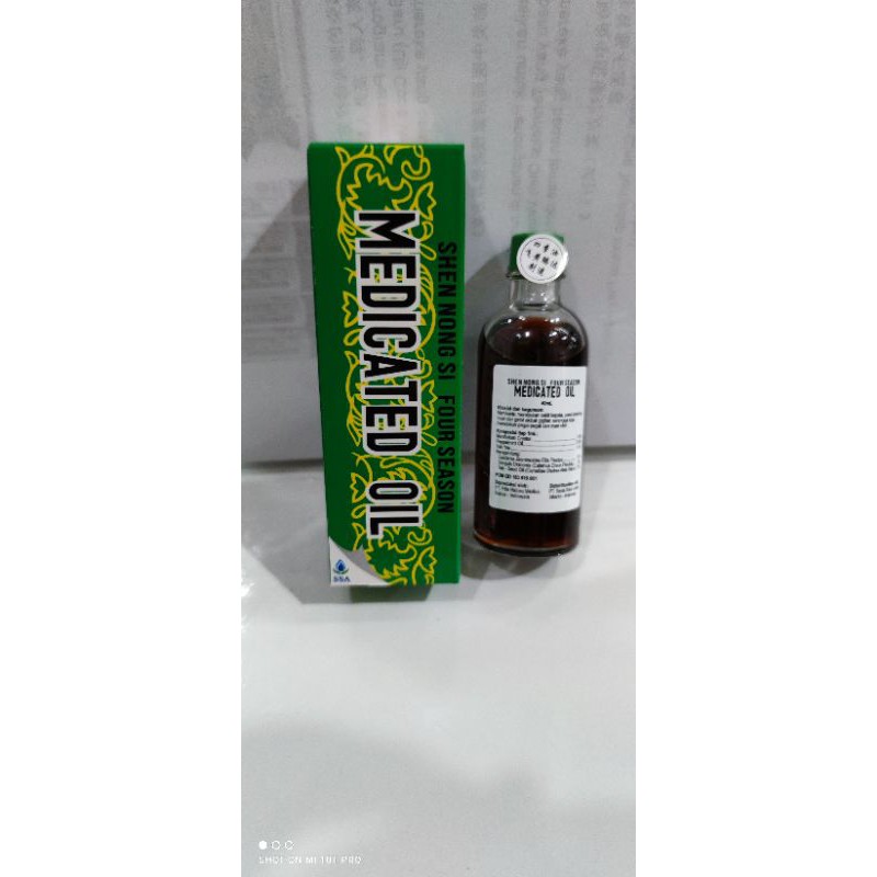 Jual MEDICATED OIL 40ML exp 2027 | Shopee Indonesia