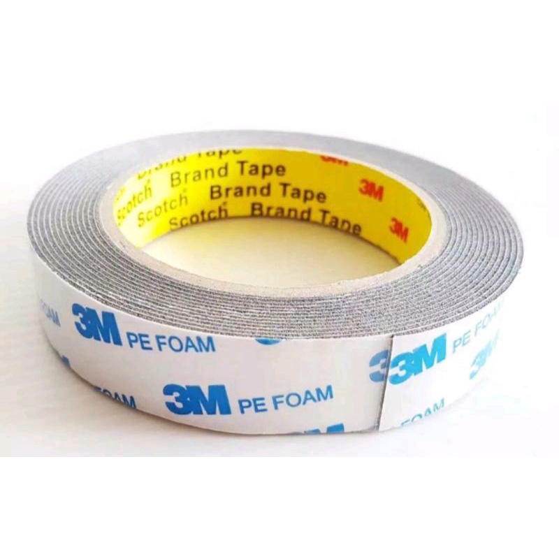 Jual perekat Double Tap 3m PE Foam 2cm 20mm X 5M |isolasi Bb Busa putih ...