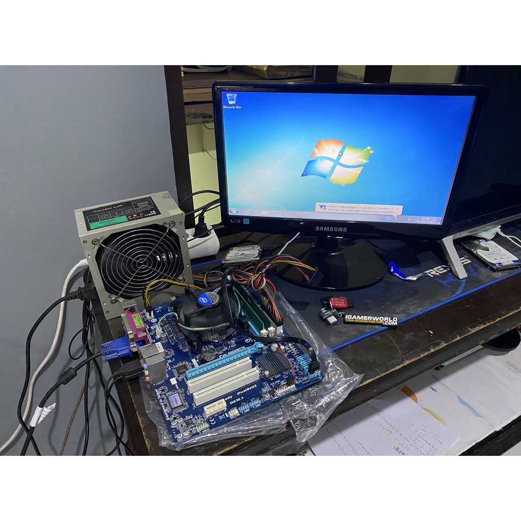 Jual PC Core i3-2100 + Monitor Samsung 16 inch | Shopee Indonesia