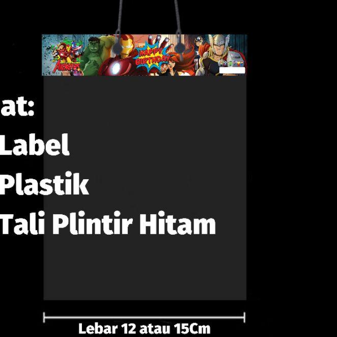 Jual [100Pasang] Plastik Label Ukuran 12Cm dan 15Cm Ulang Tahun dan ...