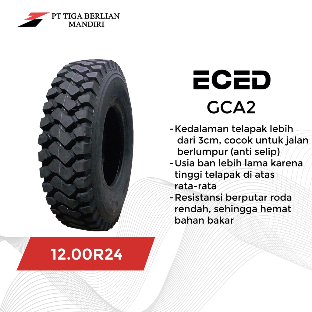 Jual BAN 12.00R24 MERK ECED DUMP TRUCK / EARTHMOVER BAN RADIAL BAN KAWAT | Shopee Indonesia