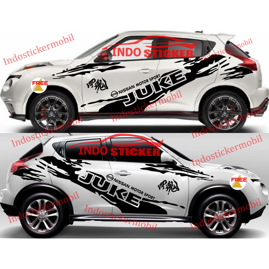 Jual Cutting sticker stiker mobil nissan juke sticker list mobil nissan ...