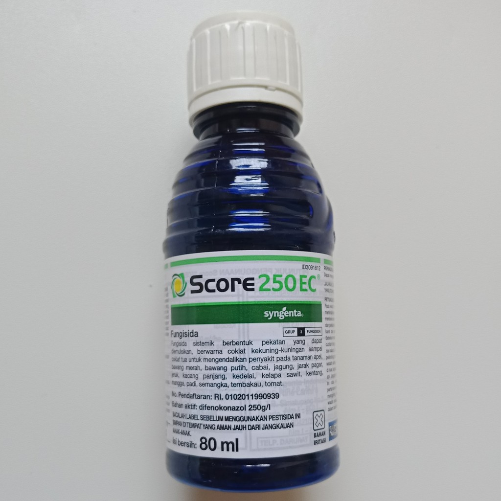 Jual Fungisida Sistemik SCORE 250 EC isi 80 ml Syngenta Obat Bawang ...