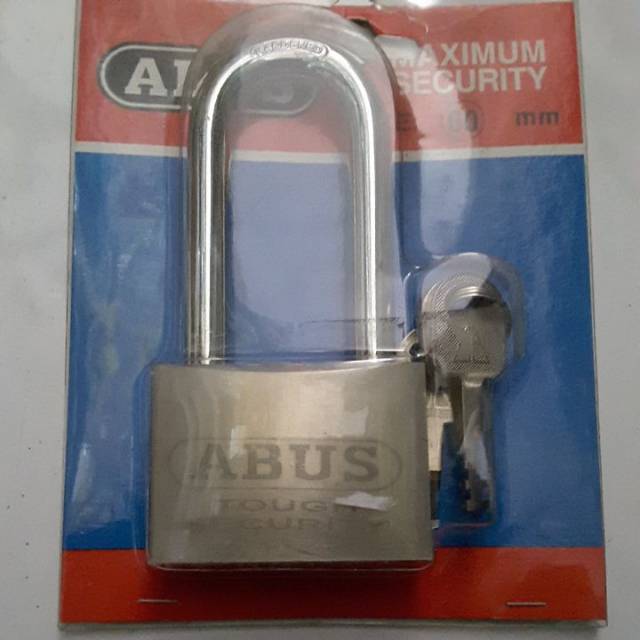 Jual GEMBOK ABUS LOCK 60 MM LEHER PANJANG besi PADLOCK Gembok gedang ...