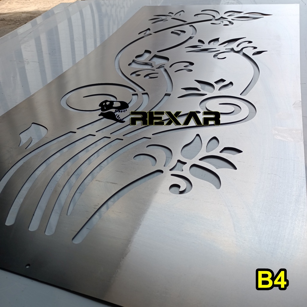 Jual Plat Motif 50x100 cm Type B / Ornamen Pagar Laser Cutting | Shopee ...