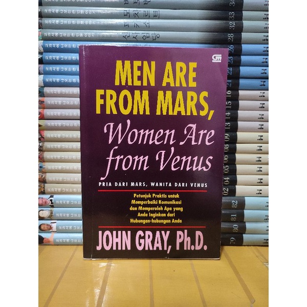Jual Buku men are from mars women are from venus oleh john gray | Shopee Indonesia