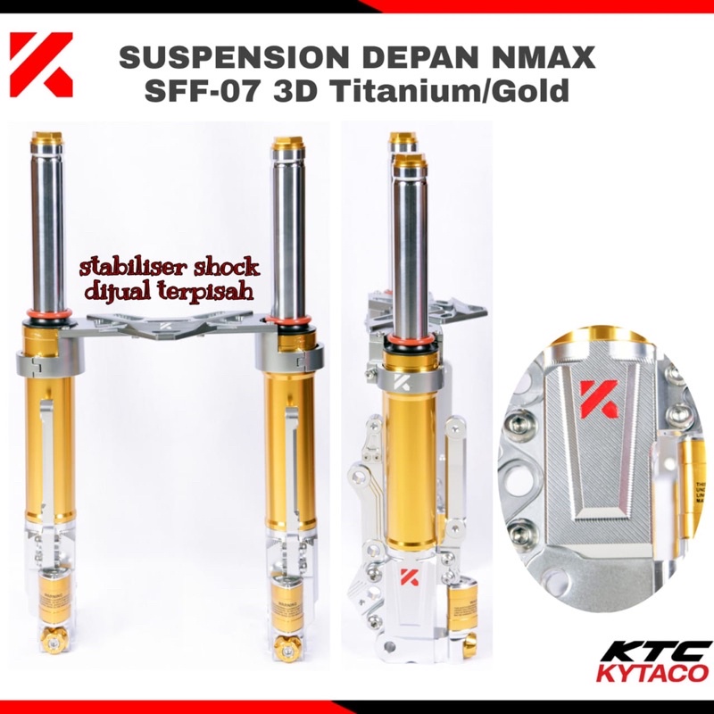 Jual Shock depan USD upside down nmax / shock depan nmax kytaco ...