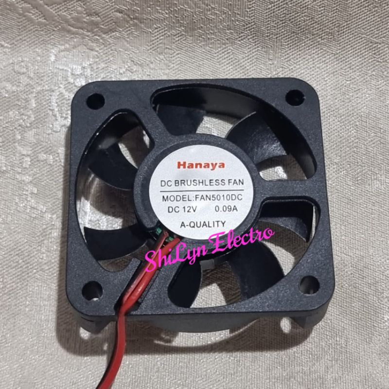 Jual KIPAS FAN DC 5 CM 12V HANAYA 5CM | Shopee Indonesia