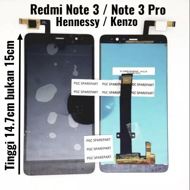 Jual Original OEM LCD Touchscreen Fullset Xiaomi Redmi Note 3 ...
