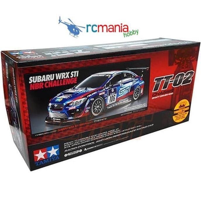Jual PART Tamiya 1/10 TT02 24h Nurburgring Subaru WRX STI w/ ESC ...
