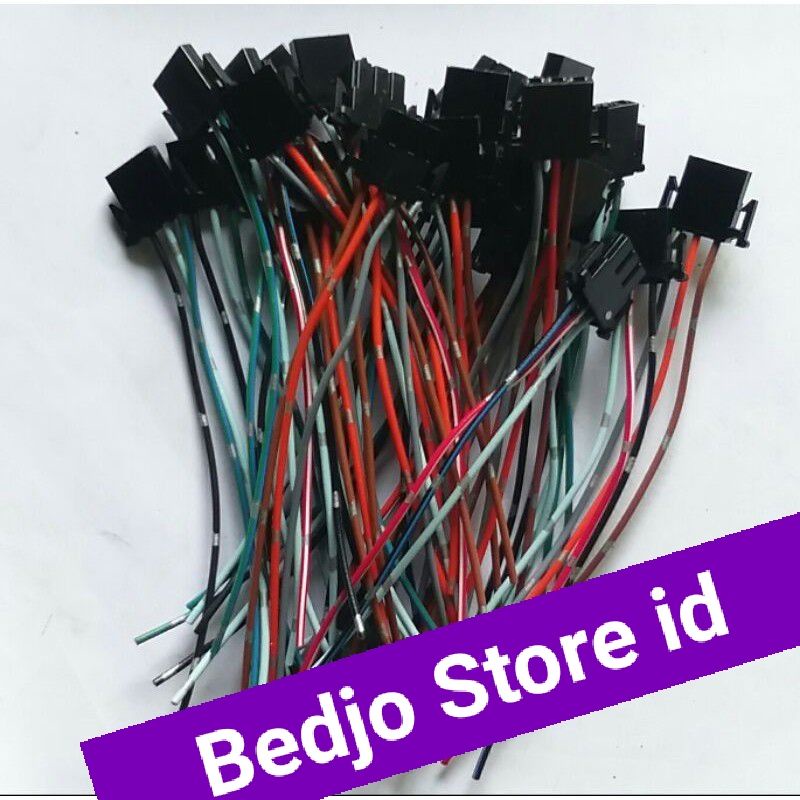 Jual Soket Socket tombol 3 pin kabel bintik original tembaga | Shopee ...