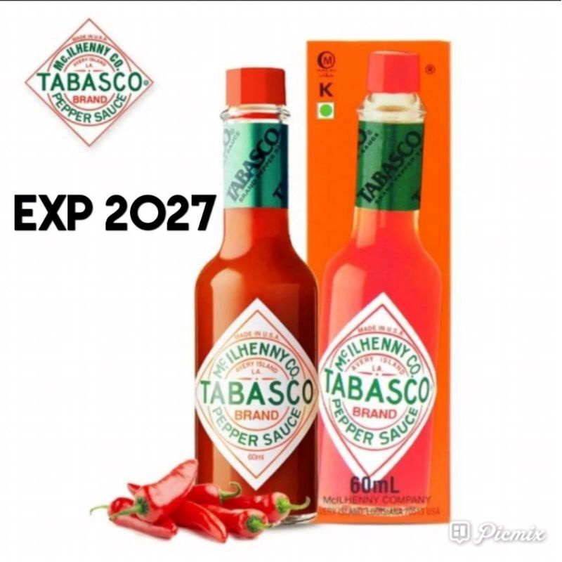 Jual Tabasco Sauce Pepper Saus 60 ml | Shopee Indonesia