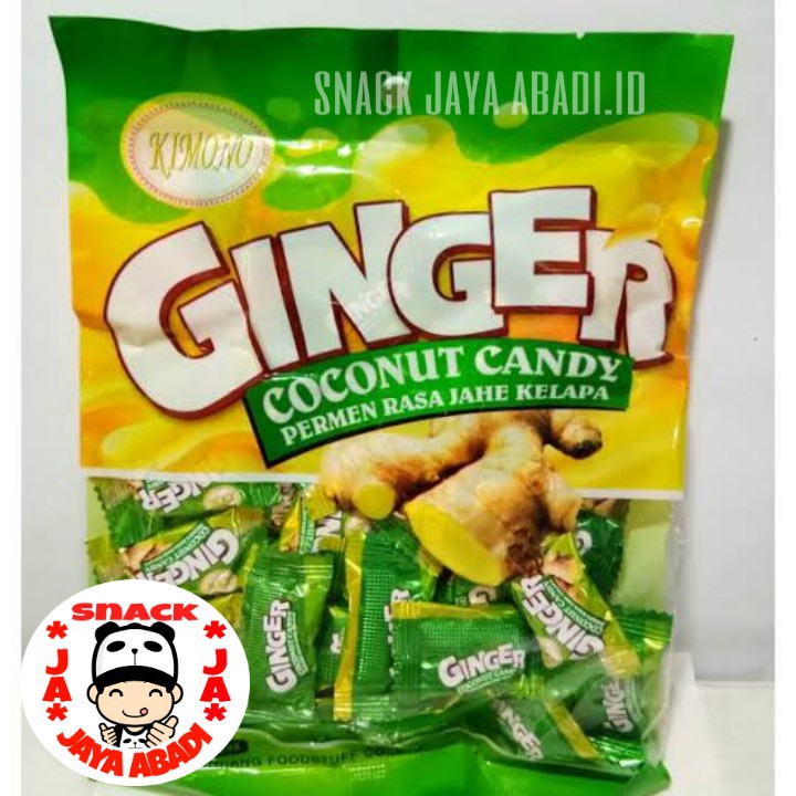 Jual Permen Ginger Coconut Candy / Permen Jahe Kelapa 160Gr | Shopee ...