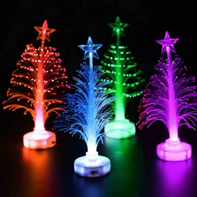Jual Pajangan Pohon Natal LED Mini Pohon Natal Meja Berlampu Murah ...