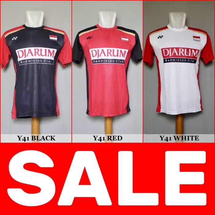 Jual Kaos Badminton / Bulutangkis Y41 (Baju Kaos Jersey Olahraga) | Shopee Indonesia