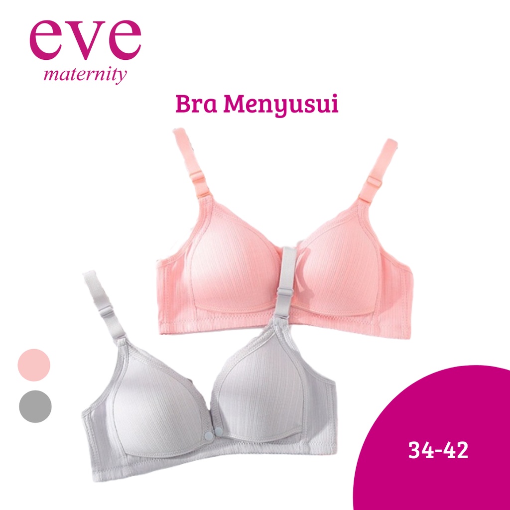 Jual Push Up BH Menyusui Tanpa Kawat Kancing Depan Maternity Bra ...