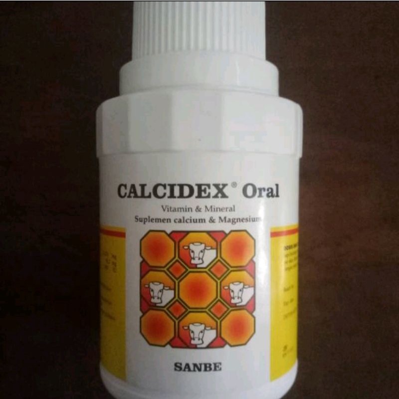 Jual CALCIDEX Plus 100ml mengobati kekurangan kalsium pincang hewan ...