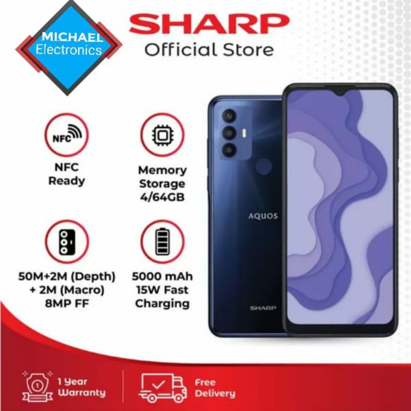 Jual Sharp smartphone Aquos V6 plus SH-C04 (B/G)(4/64GB). | Shopee ...
