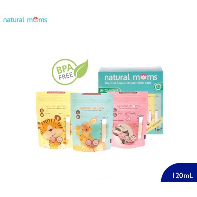 Jual Natural Moms Breastmilk 100ml 120ml | Shopee Indonesia