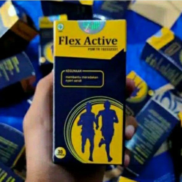 Jual FLEX ACTIVE obat sakit tulang dan nyeri sendi isi 30 kapsul ...