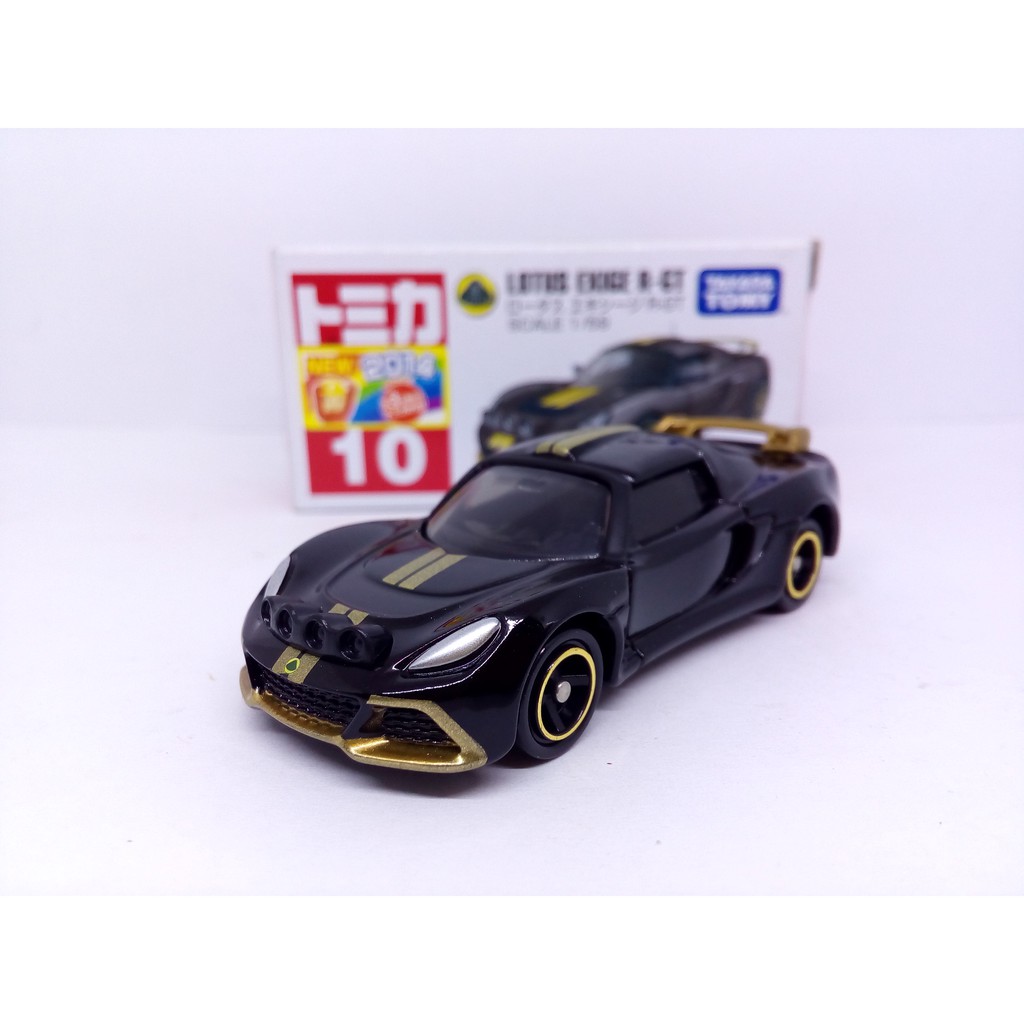 Jual Tomica No 10 Miniatur Mobil LOTUS EXIGE R-GT Hitam Diecast Takara ...