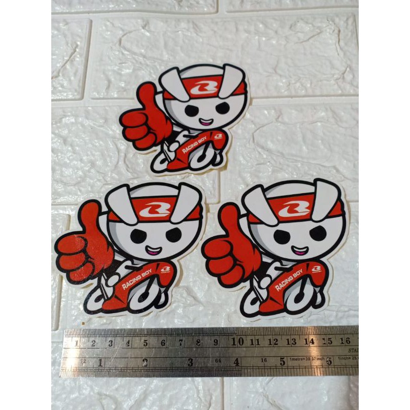 Jual stiker RCB racing boy harga per 1biji | Shopee Indonesia