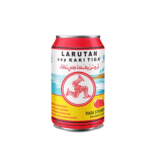 Jual Larutan Cap Kaki Tiga Strawberry 320 ml | Shopee Indonesia