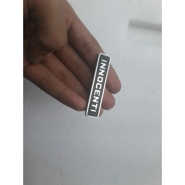 Jual emblem innocenti bahan alumunium tebal 2mm | Shopee Indonesia