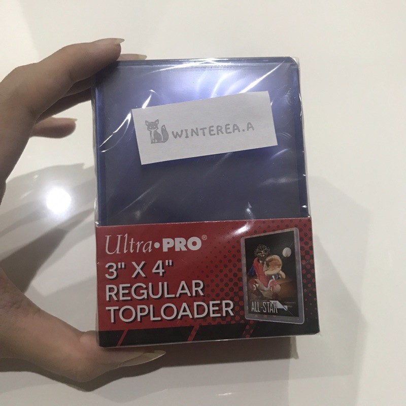 Jual Toploader ultra pro regular [1 Pcs] / top loader / toploader pc ...