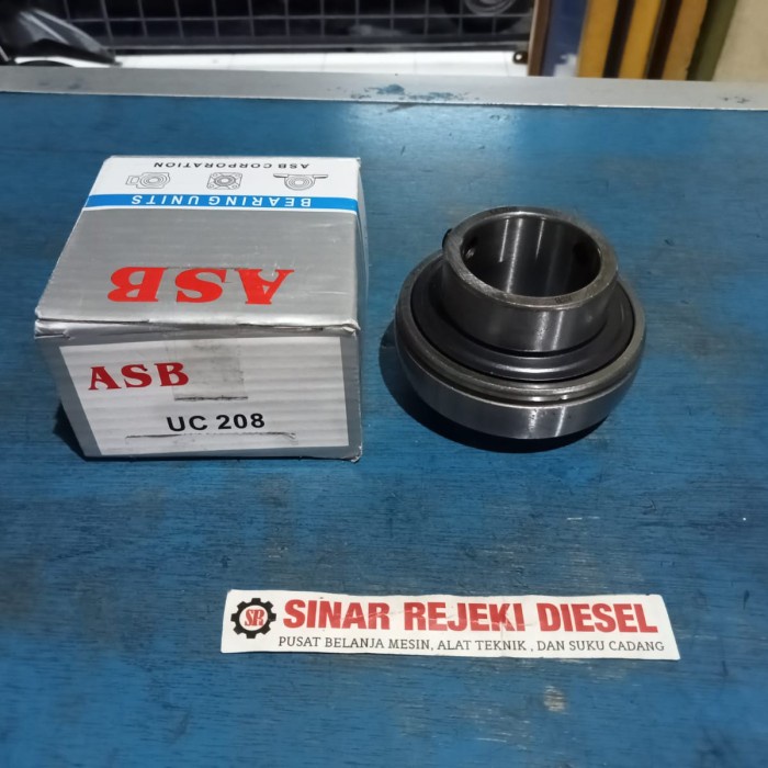 Jual Insert Bearing Isi Laher Pillow Block UC 208 UC208 As 40 mm ASB zg | Shopee Indonesia
