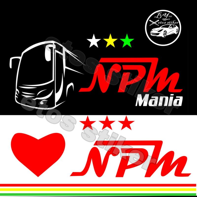 Jual STIKER NPM MANIA I LOVE NPM STICKER CUTTING | Shopee Indonesia