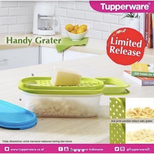Jual Tupperware Handy Grater (Parutan Keju / Sayur / Wortel / Cheese ...