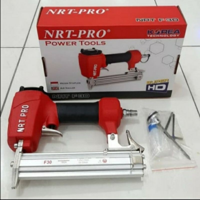 Jual Mesin Paku Tembak F30 Paku Lurus /Air Nailer NRT PRO | Shopee Indonesia
