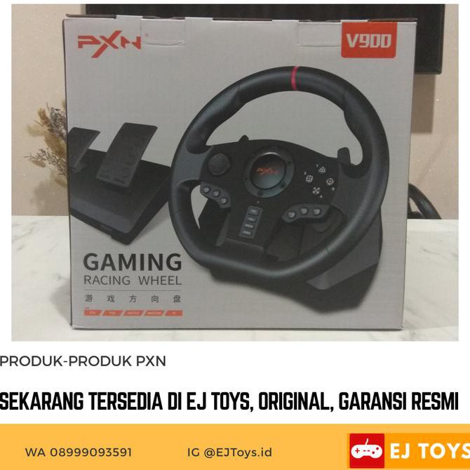 Jual Ej Toys Pxn V900 Steering Wheel Racing Alternatif Logitech G29 ...