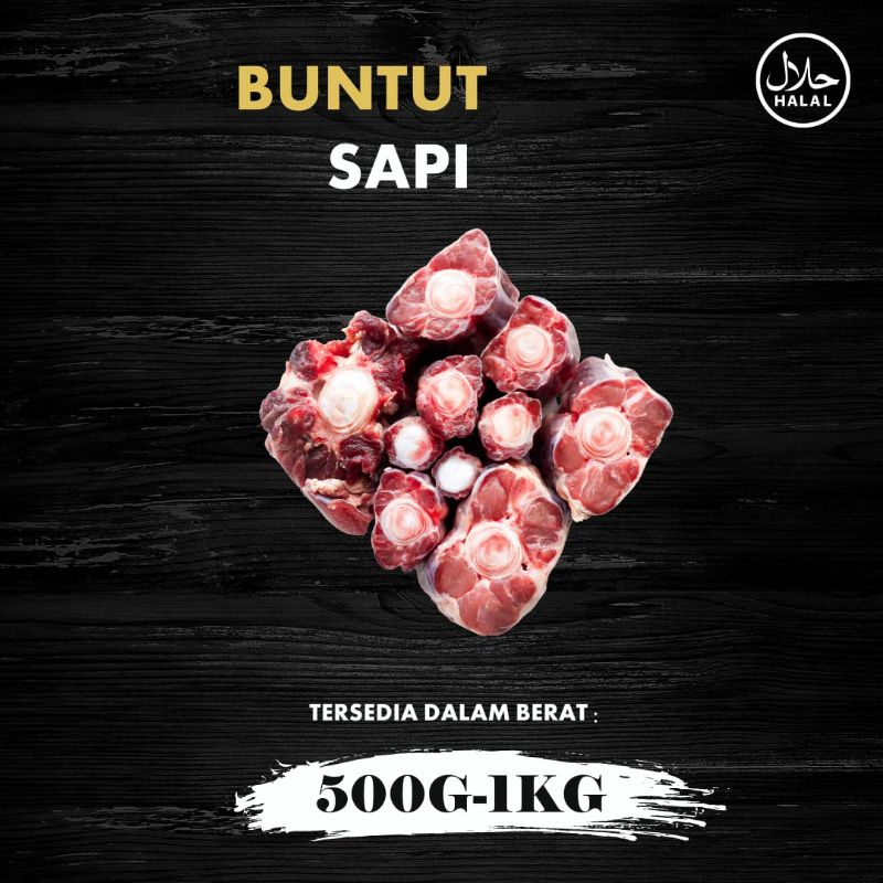 Jual buntut sapi (oxtail ) center cut 1kg | Shopee Indonesia