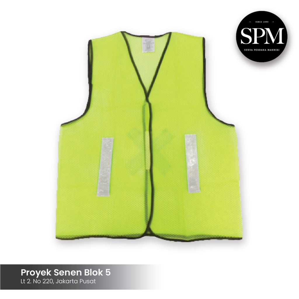 Jual Rompi Jaring / Rompi Safety / Rompi Proyek - Hijau | Shopee Indonesia