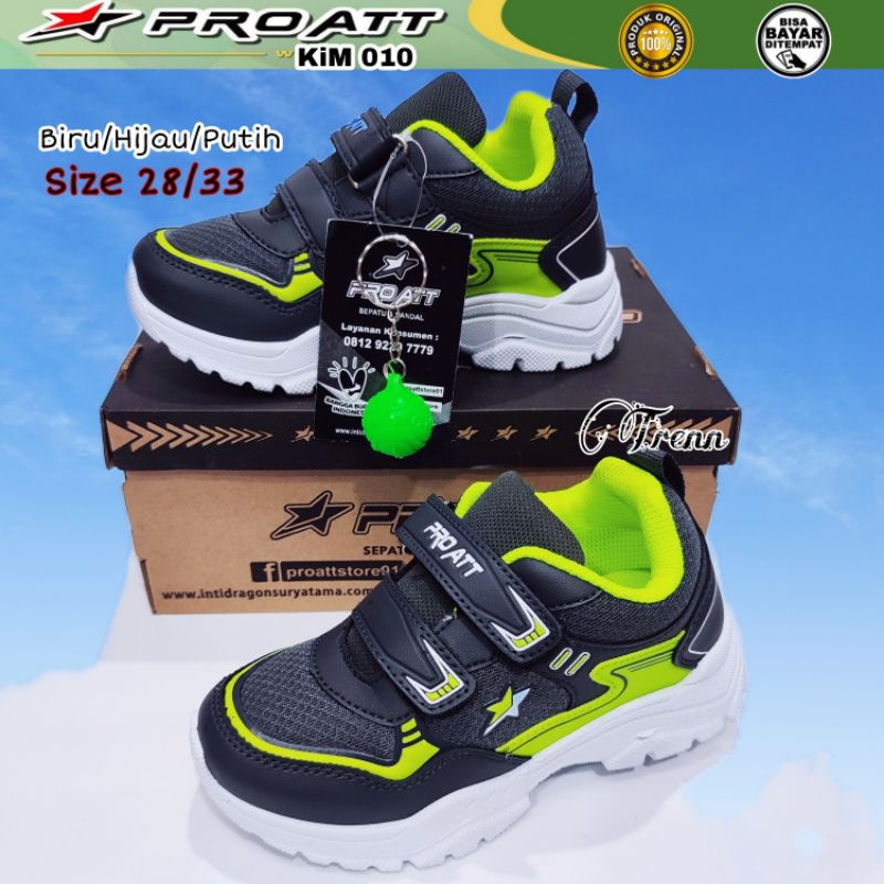 Jual PRO ATT Sepatu Sneakers Sekolah Anak Kecil Cowok Shoes Sport Kim ...