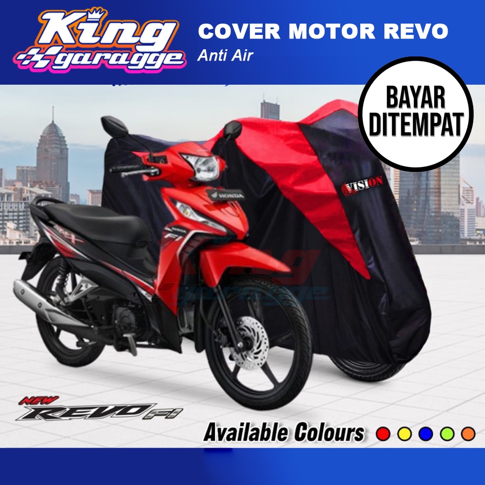Jual Cover Motor Revo/ Selimut Motor Revo / Jas Motor Revo Berkualitas ...