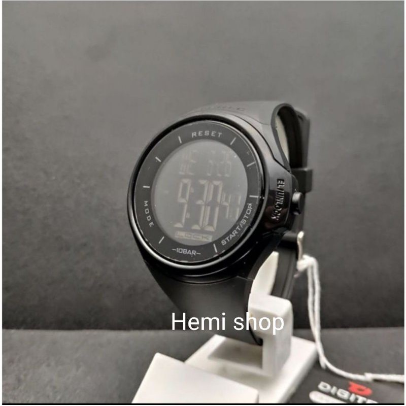 Jual DIGITEC Touch Screen Jam Tangan Pria Karet Hitam DG-3086T Original ...