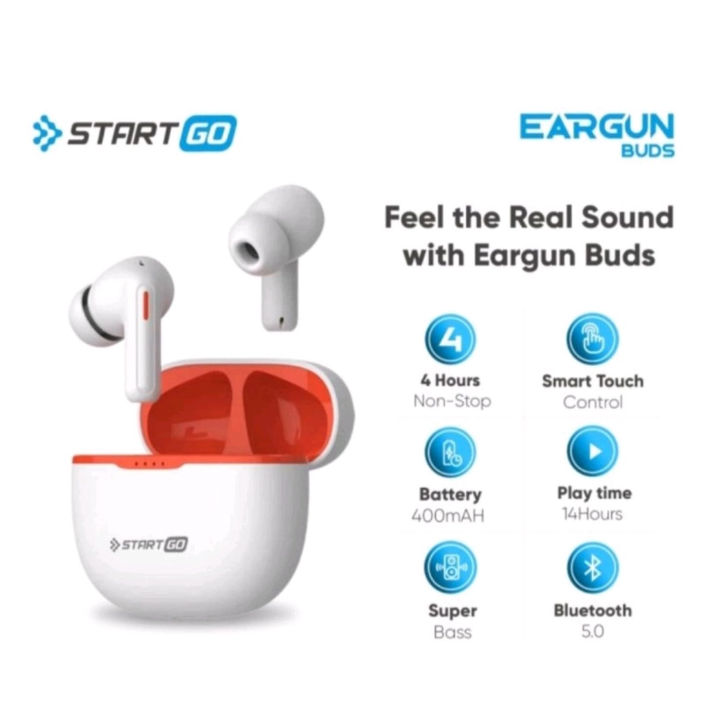 Jual Advan StartGo Eargun In-Ear TWS Earbuds Bluetooth Waterproof ...