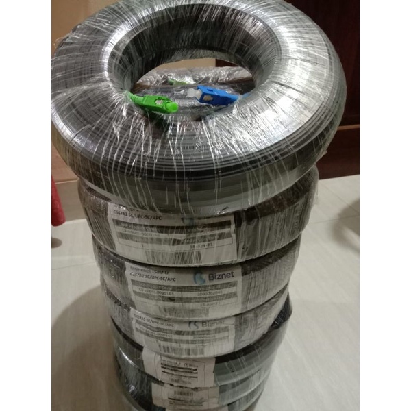 Jual Dropcore 150m kabel fiber optik drocore (1core)15pmeter | Shopee ...
