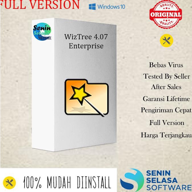 Jual Software Mencari File Di PC: WizTree Enterprise [WIN] | Shopee Indonesia