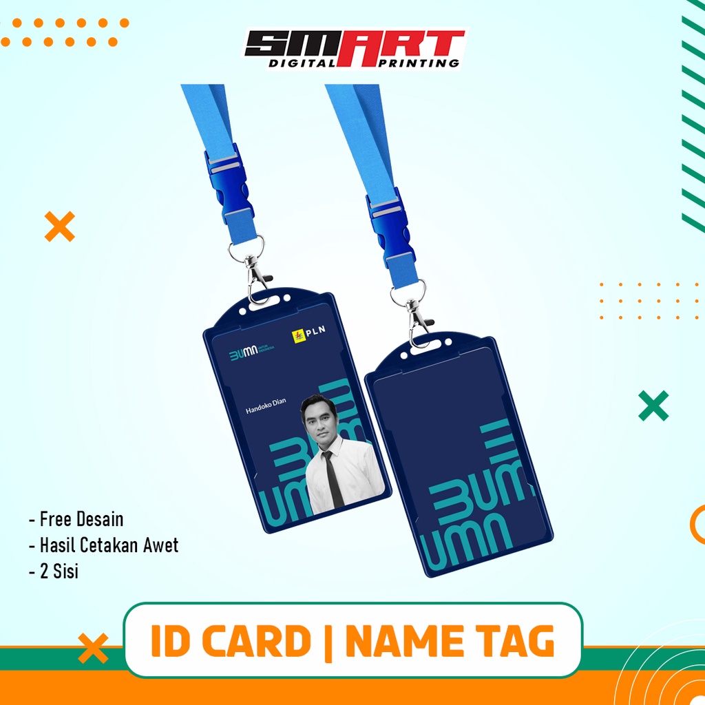 Jual Cetak ID Card, Member Card, Lanyard, Kartu Pelajar, Kartu Mahasiswa | Id Card Custom PVC ...