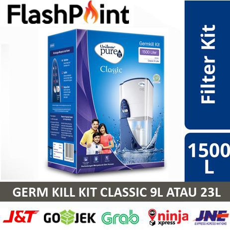 Jual UNILEVER PURE IT GERM KILL KIT FILTER AIR CLASSIC 9L - 1500L PROMO ...